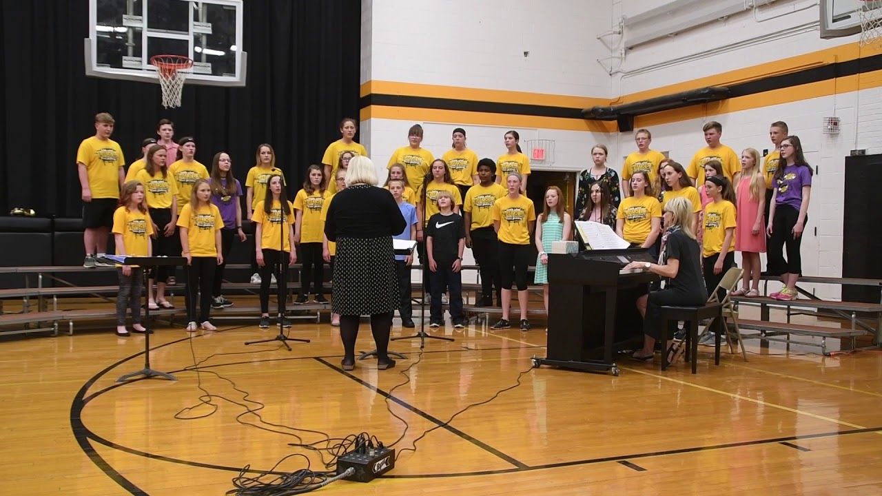 Vinton Shellsburg Middle School Choir - YouTube