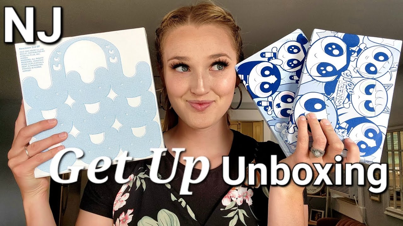 NEWJEANS 2nd EP 'Get Up' Album Unboxing ️ Beach bag Hanni Ver ...