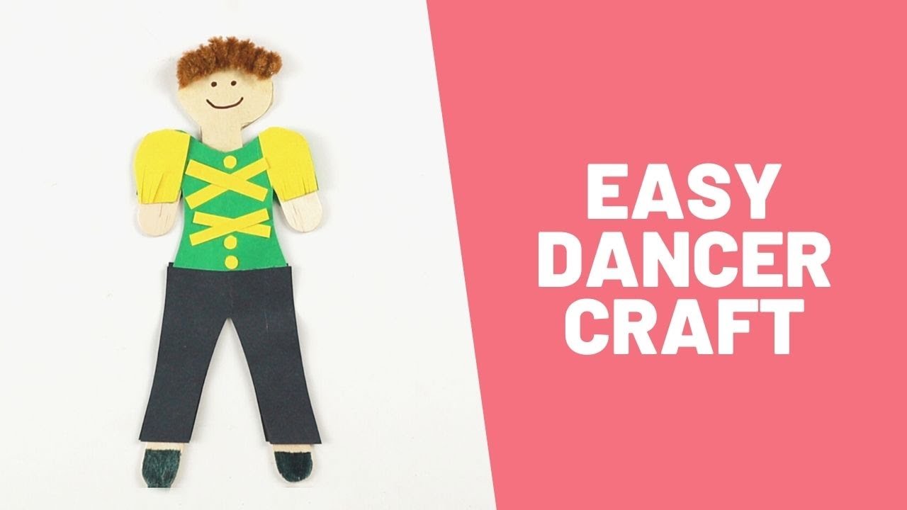 Spring into SHOES: Easy Dancer Craft #BSMKids - YouTube