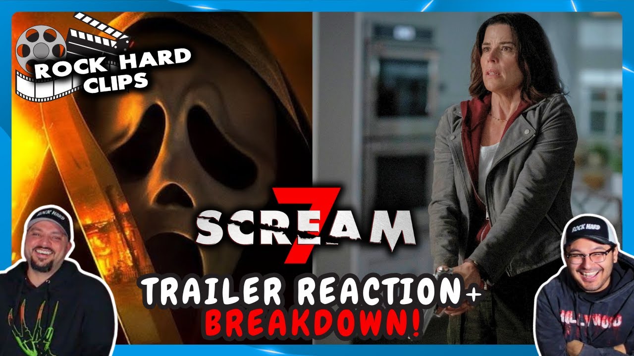 Rock Hard Clips #3 - Scream 7 Trailer Reaction + Breakdown! - YouTube