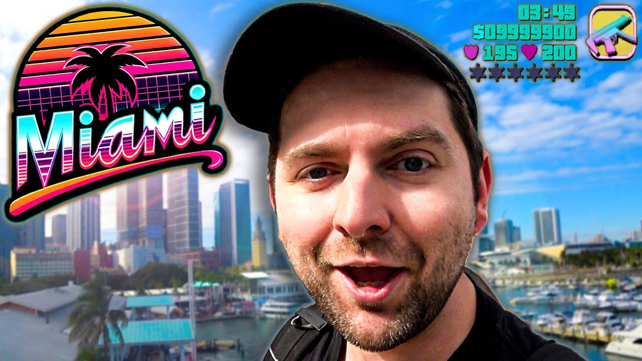 ¿GTA 6 en la vida real?! 😎 ¡MIAMI 🌞 Primer destino del TOUR por Estados ...