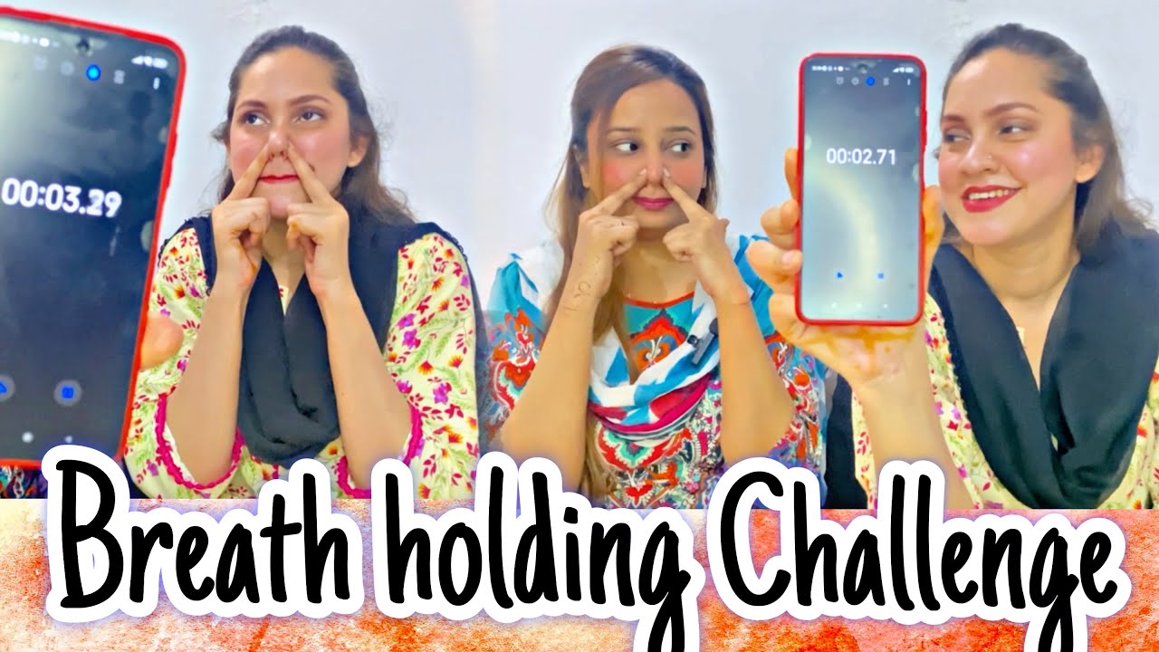 Breath Holding Challenge || Most Requested video || funny challenge ...