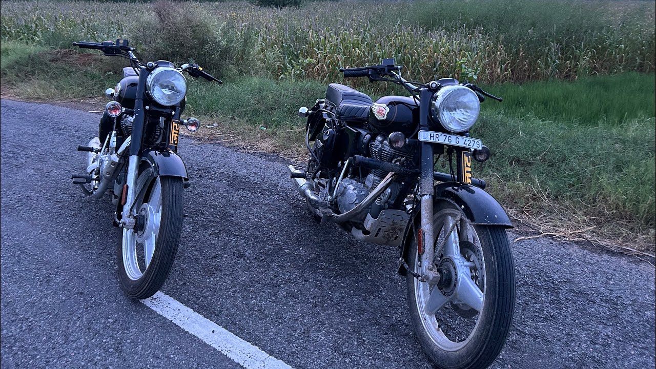 Bullet standard 350 fully modification🤯#bullet #minipunjab # ...