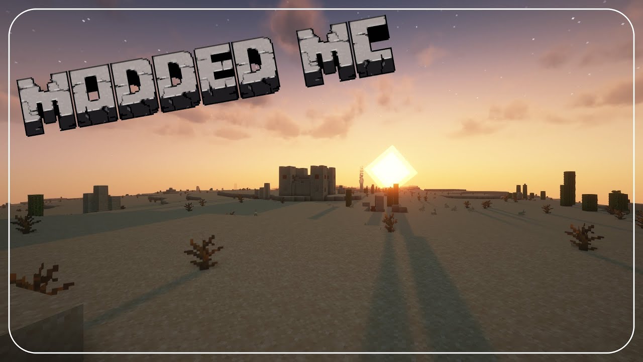 Modded MC: Episode 3 - Journey to the Desert Ruins - YouTube