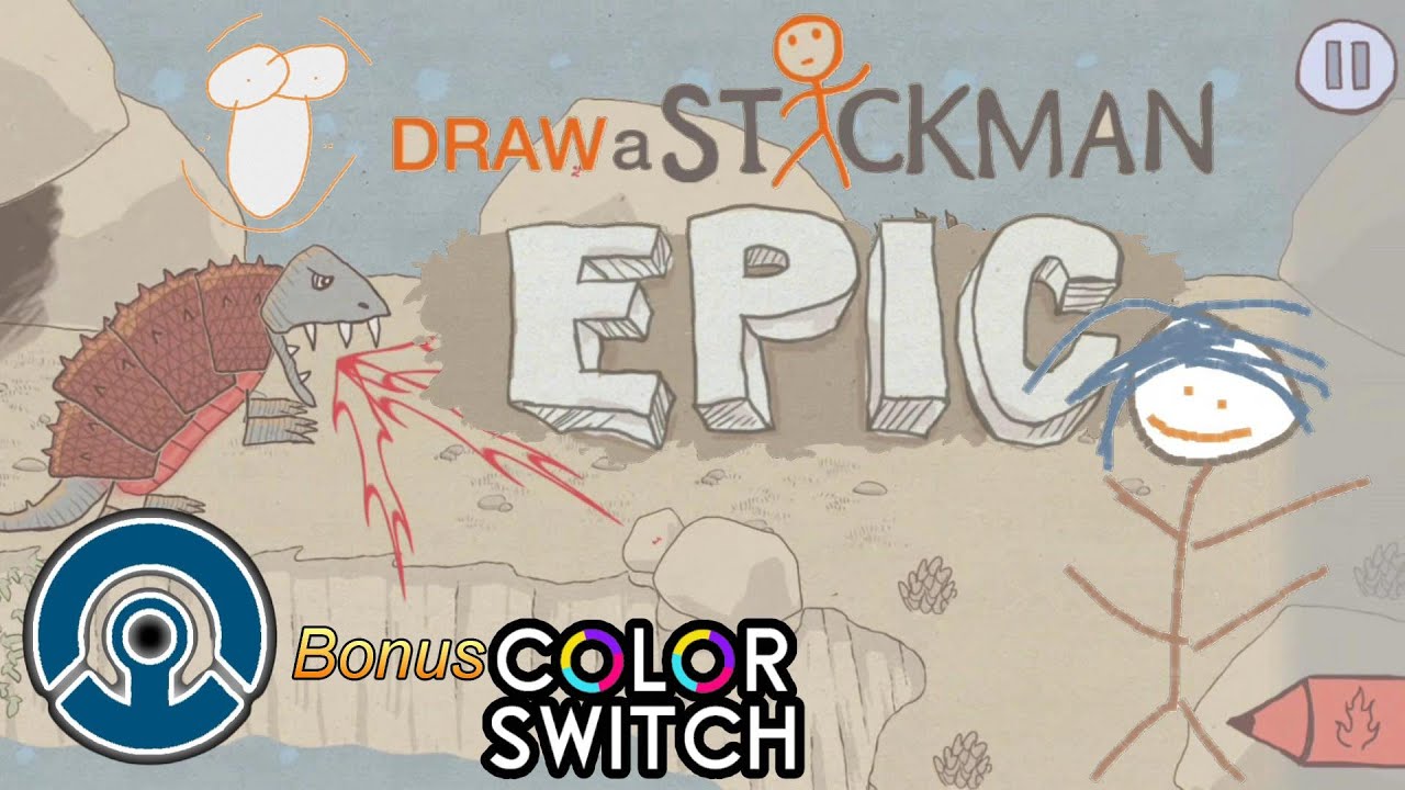 Draw a Stickman Epic | Must Save My Slong! (Bonus Color Switch Gameplay ...