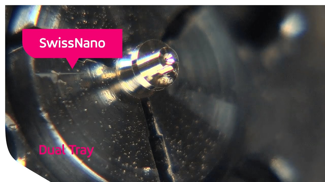 Tornos SwissNano - Dual Tray - YouTube