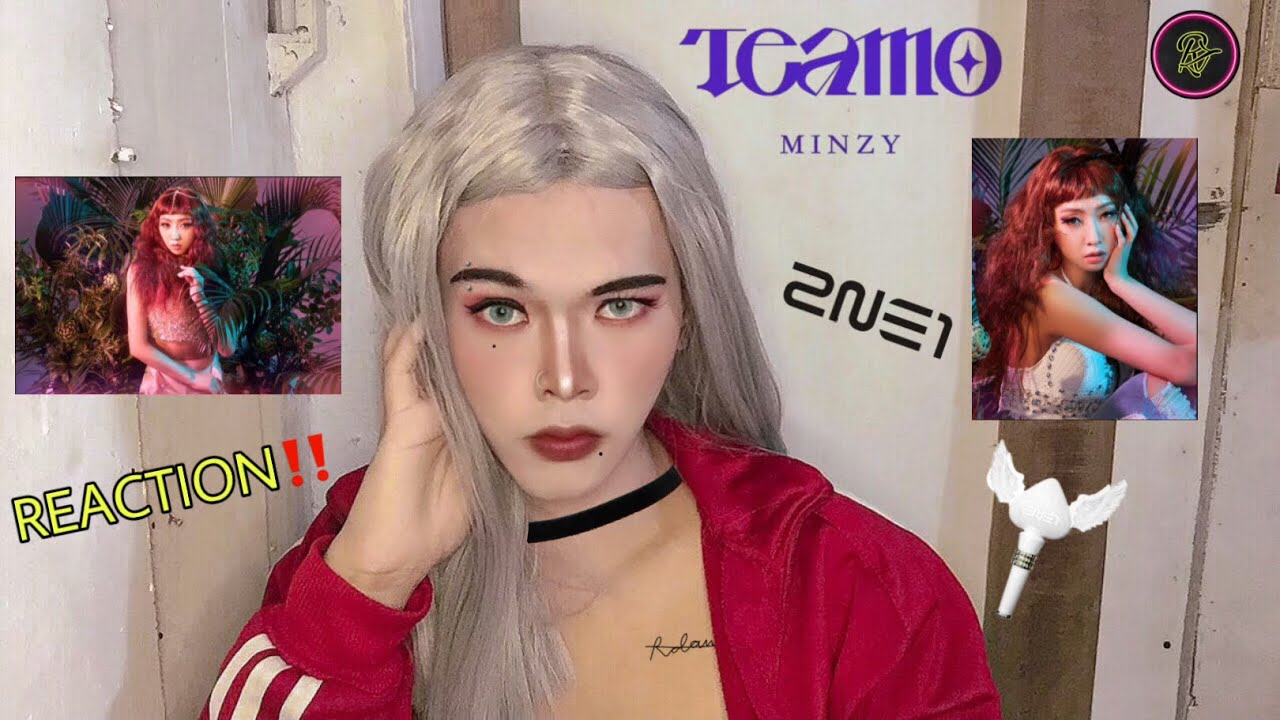 MINZY (공민지) - TEAMO MV REACTION - YouTube