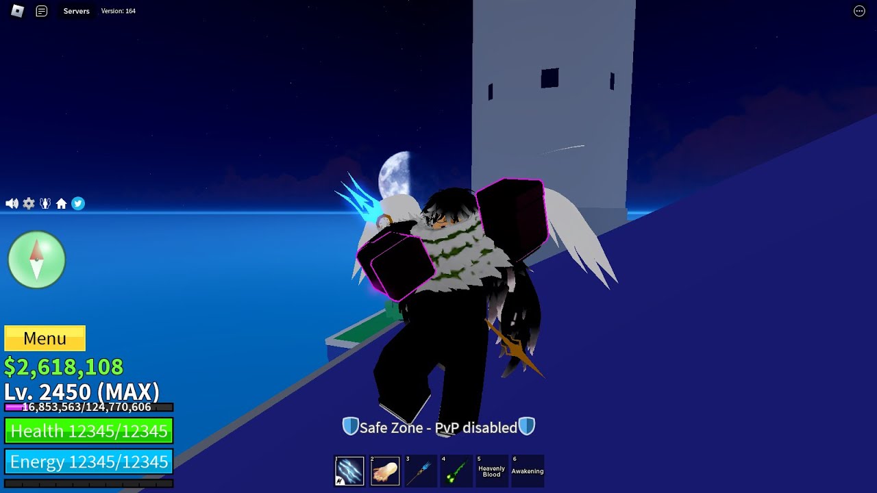 How to easily see the Full Moon to Awaken Race V4! Blox Fruits! - YouTube