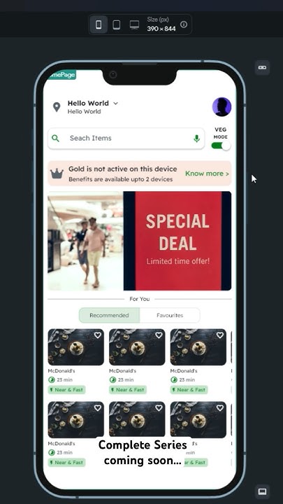 @zomato Clone Without Code in @FlutterFlow #appdevelopment #flutter #ecommerceapp #flutterflow ...