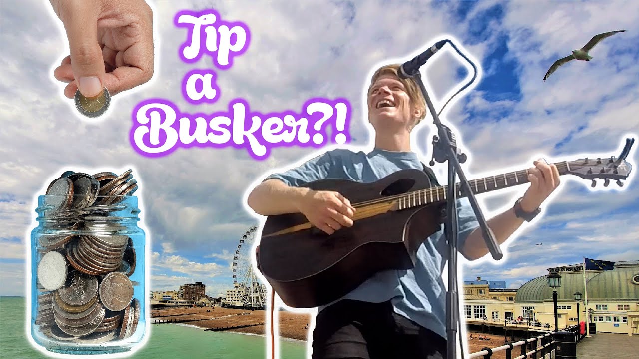 Would YOU Tip a Busker?! - YouTube