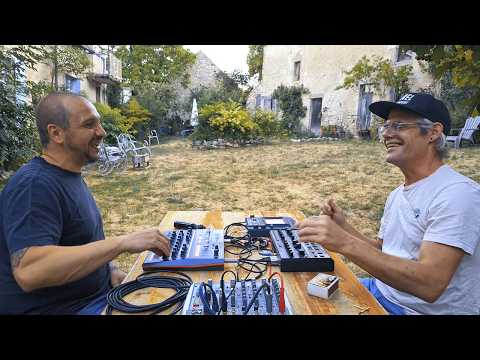 Acid jammin' through the heatwave with the DrumBrute, TD-3-MO & KP3