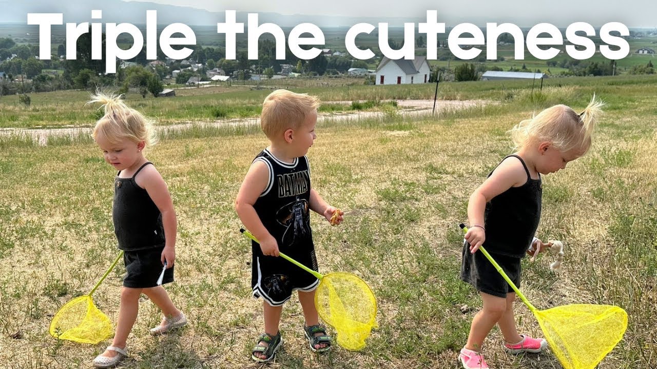 Triplets can be so fun! - YouTube