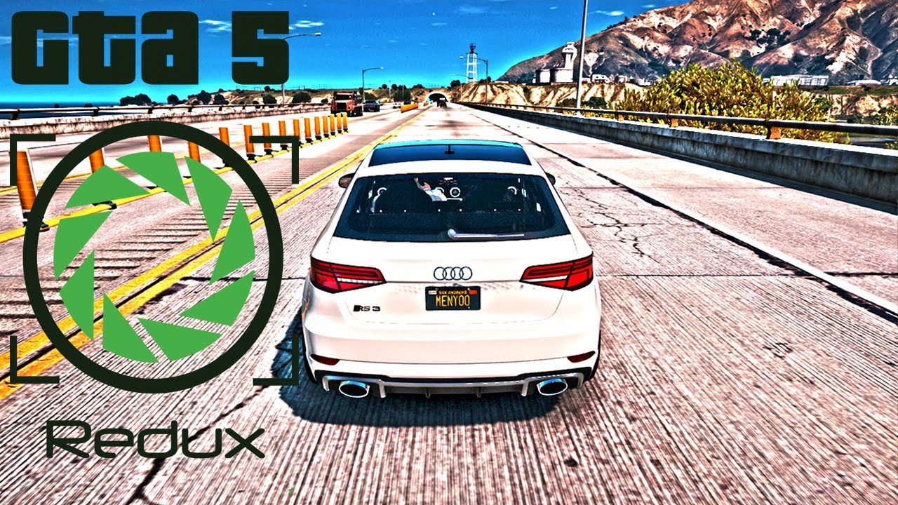 GTA 5 Graphics - REDUX ULTRA V3 - Audi RS3 2018 - YouTube