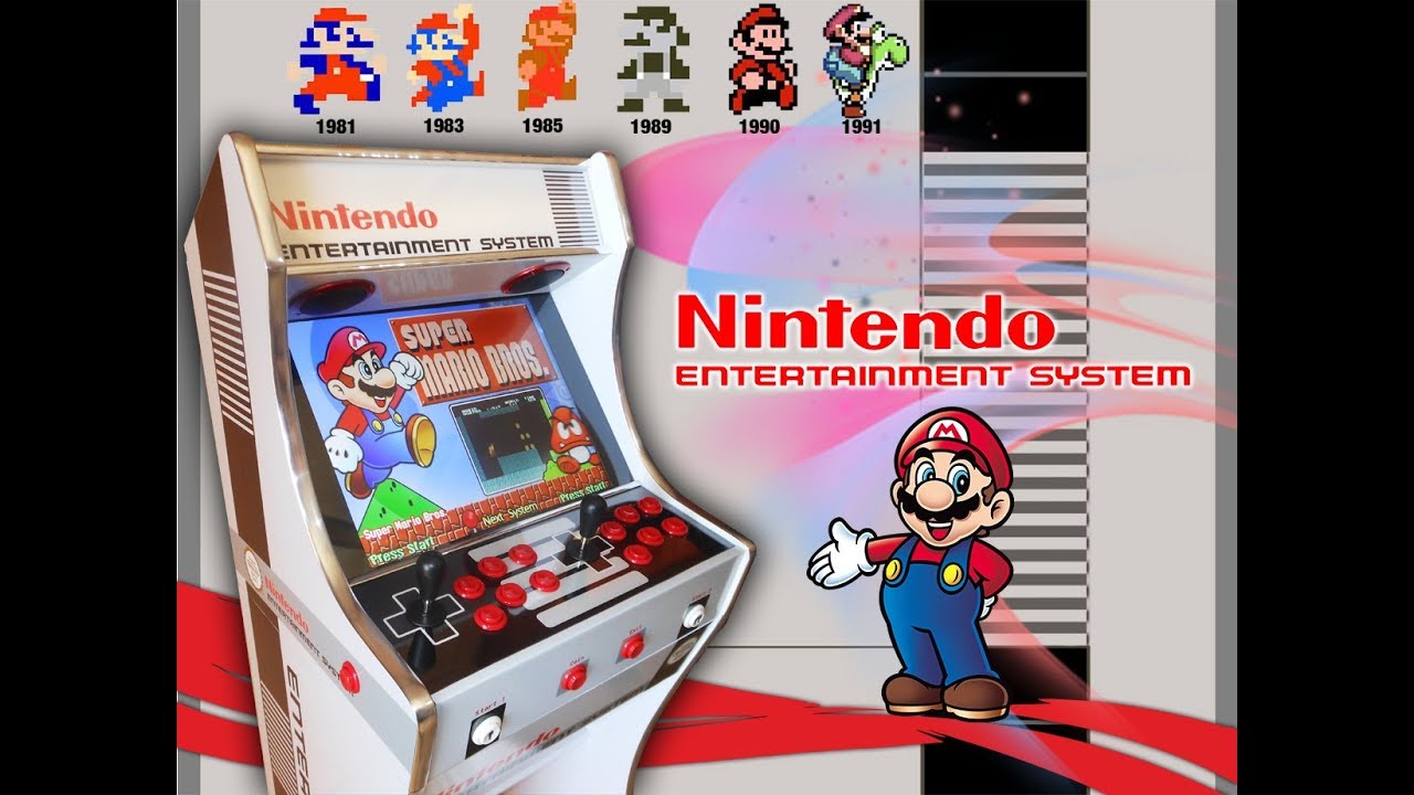 © Hyperspin 2018 - Arcade Cabinet Machine - Mini Weecade - "Nintendo ...