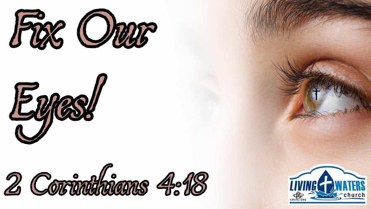 Fix Our Eyes! - YouTube