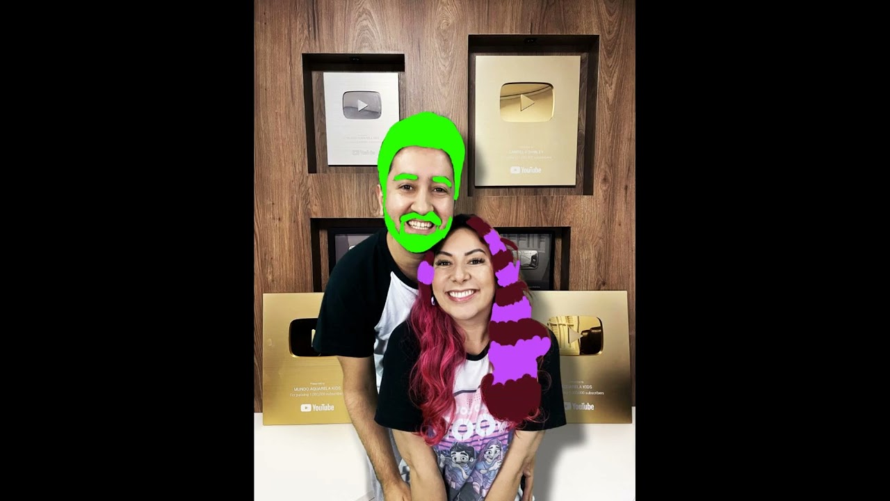 pintando o cabelo do gabriel e shirley - YouTube