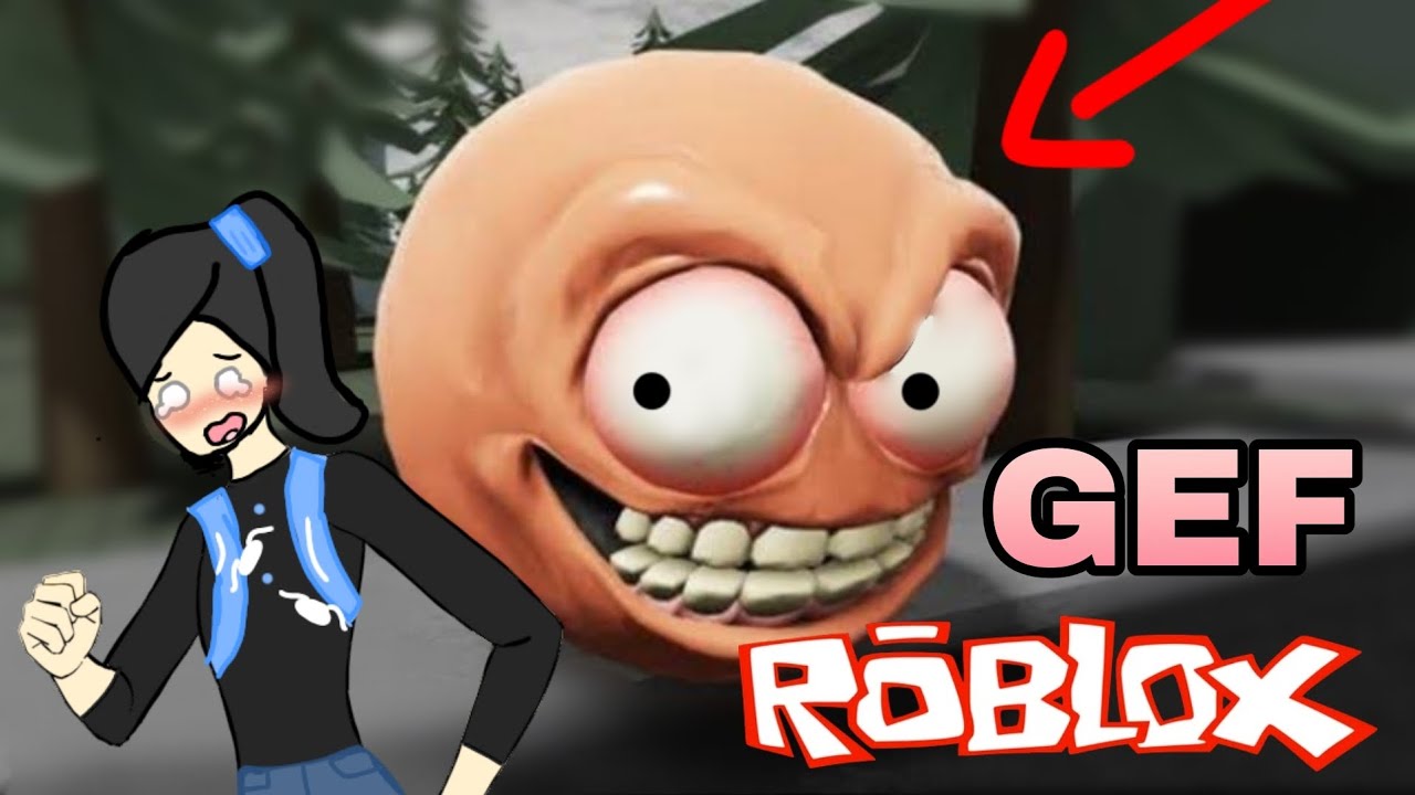 A FLYING HEAD ( k word) ME???| Roblox| GEF ( Giant evil face) | no ...