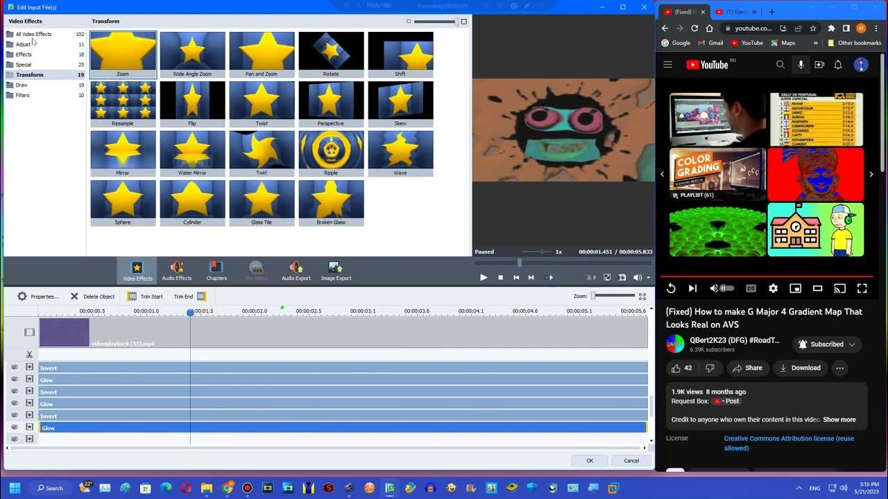 How to make G Major 612 on AVS - YouTube