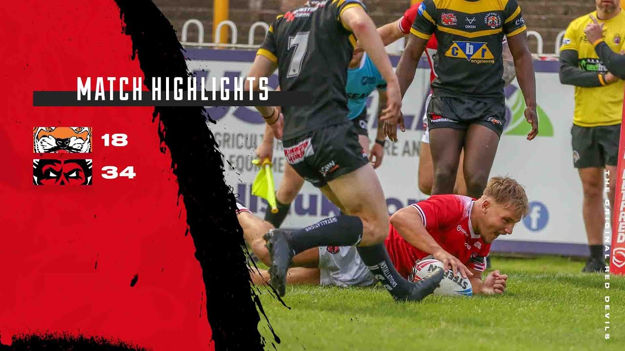 HIGHLIGHTS | Castleford Tigers Reserves 18-34 Salford Red Devils Reserves - YouTube
