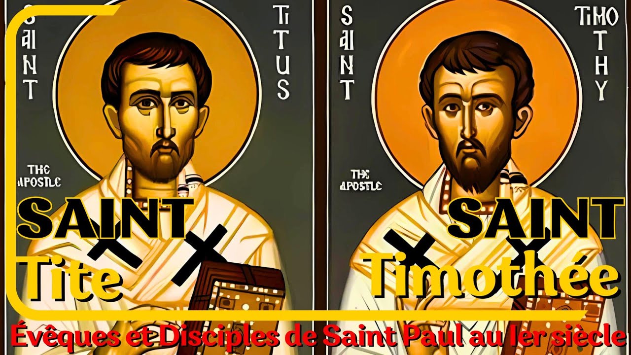 Saints du jour * 26 janvier : Saints Tite et Timothée, évêques et ...