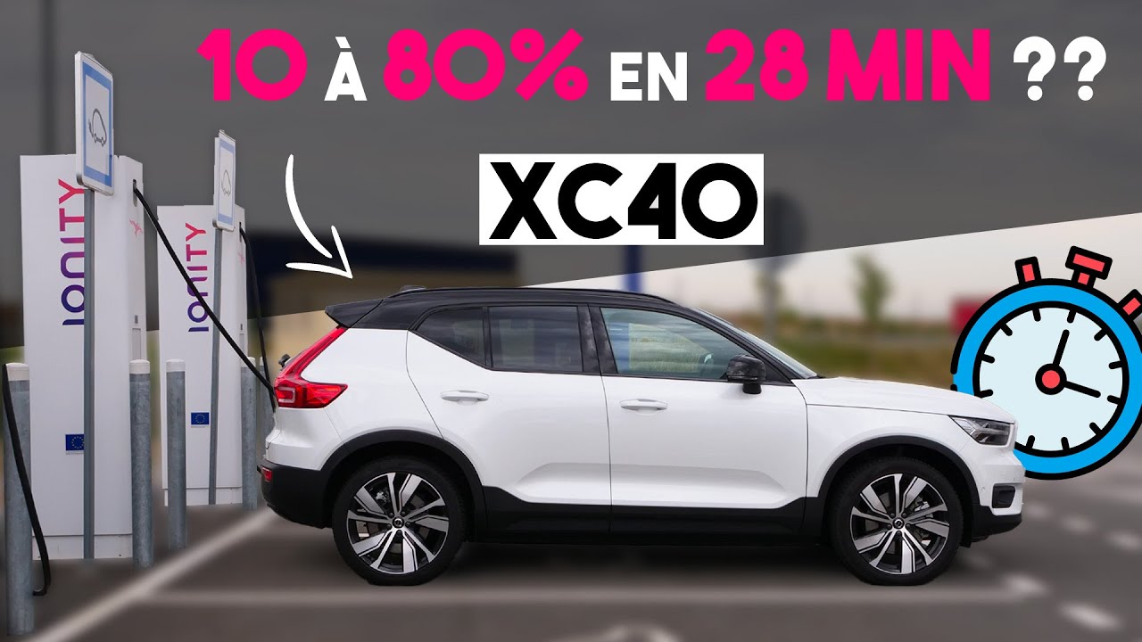 PUB vs RÉALITÉ: Les vrais temps de recharge du Volvo XC40 ! - YouTube