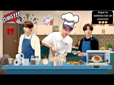 “Taekook irritates Jin” Tamil Dubbed | BTS Run Ep. 102 (Part-1)