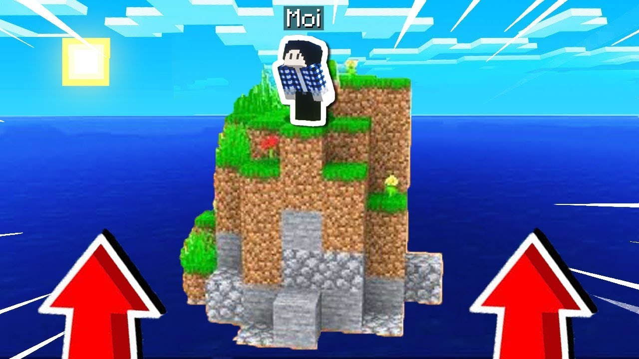 MINECRAFT AVEC L'EAU QUI MONTE TOUTES LES 5 SECONDES ! - YouTube