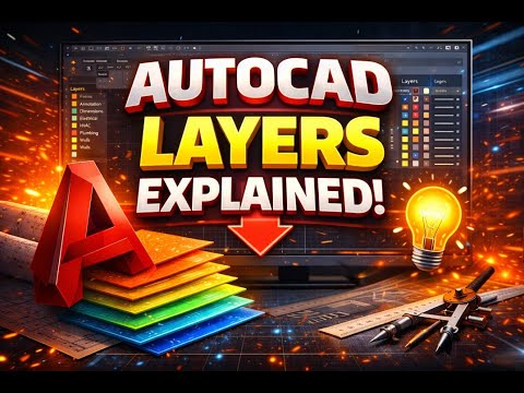 AutoCAD Layers Explained | Organize Drawings Like a Pro - YouTube