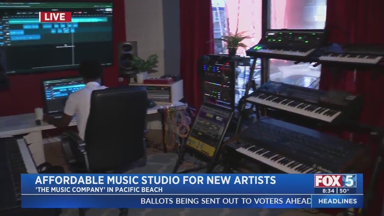 Affordable music studio for artists - YouTube