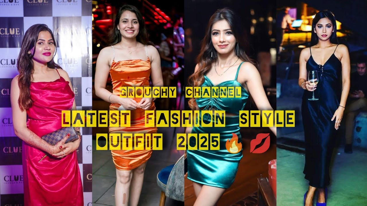 Latest Club Party Outfits: Satin, Velvet, Blouses & Mini Dresses Trends ...