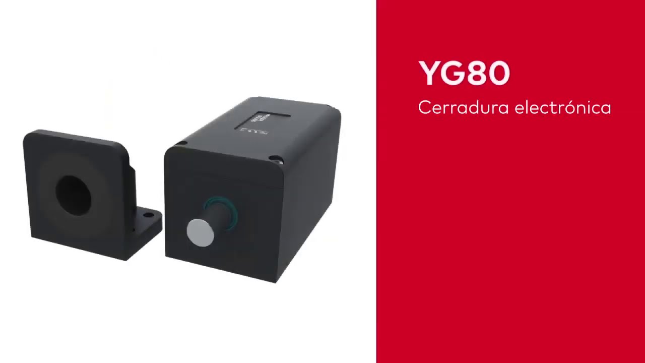 Cerradura electrónica RCI YG80 de dormakaba - YouTube