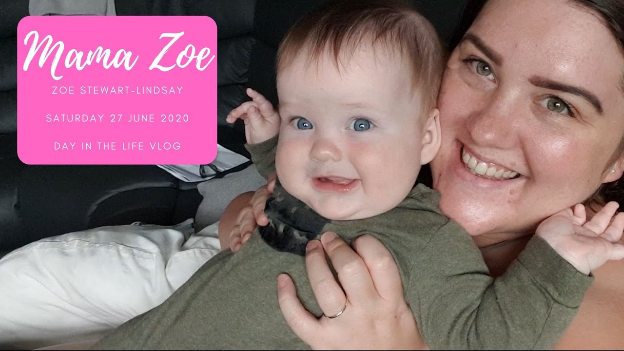 Day in the Life Mama Zoe and Baby David - YouTube