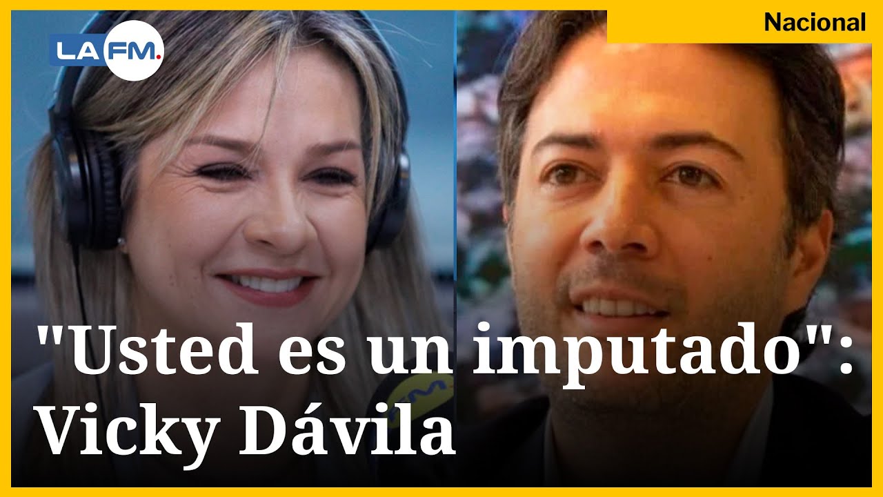 Vicky Dávila enfrenta a Daniel Quintero por criminales en evento ...