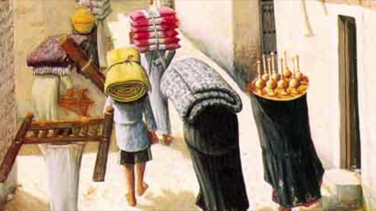 Qatari Traditional Wedding In the Past - YouTube