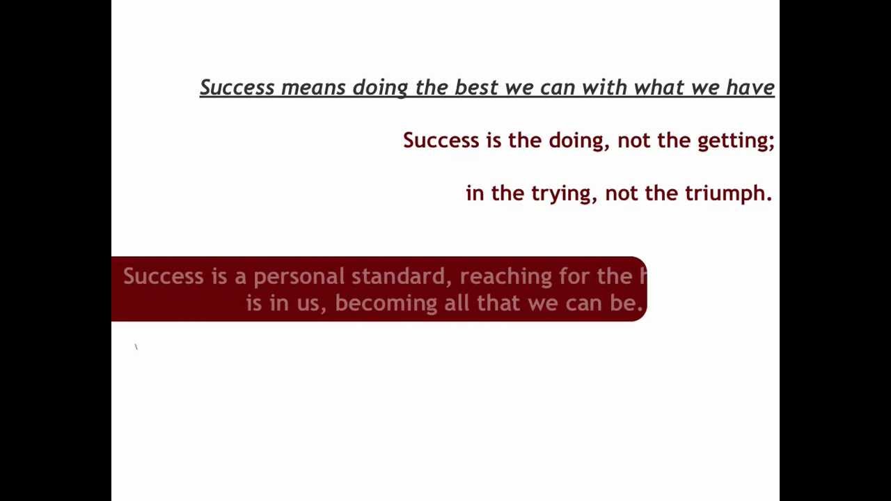 Success Mentality Video: Personal and Professional Development - YouTube
