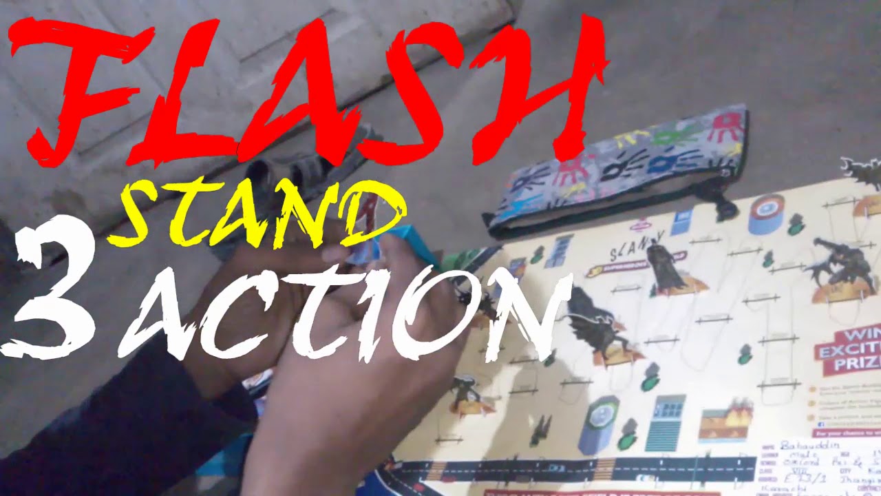 Slanty battle field sheet all 26 action slanty 3D card/stickers - YouTube