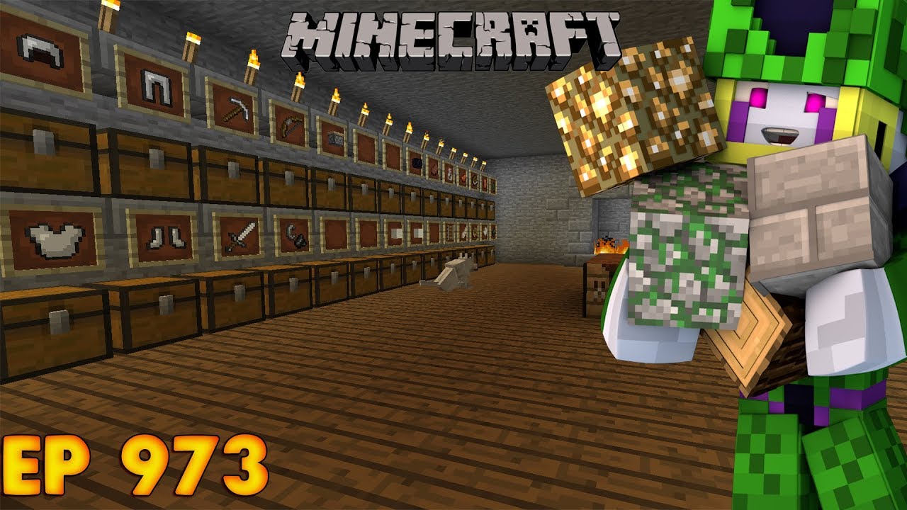 Minecraft ITA ep 973 - Magazzino Completo - YouTube