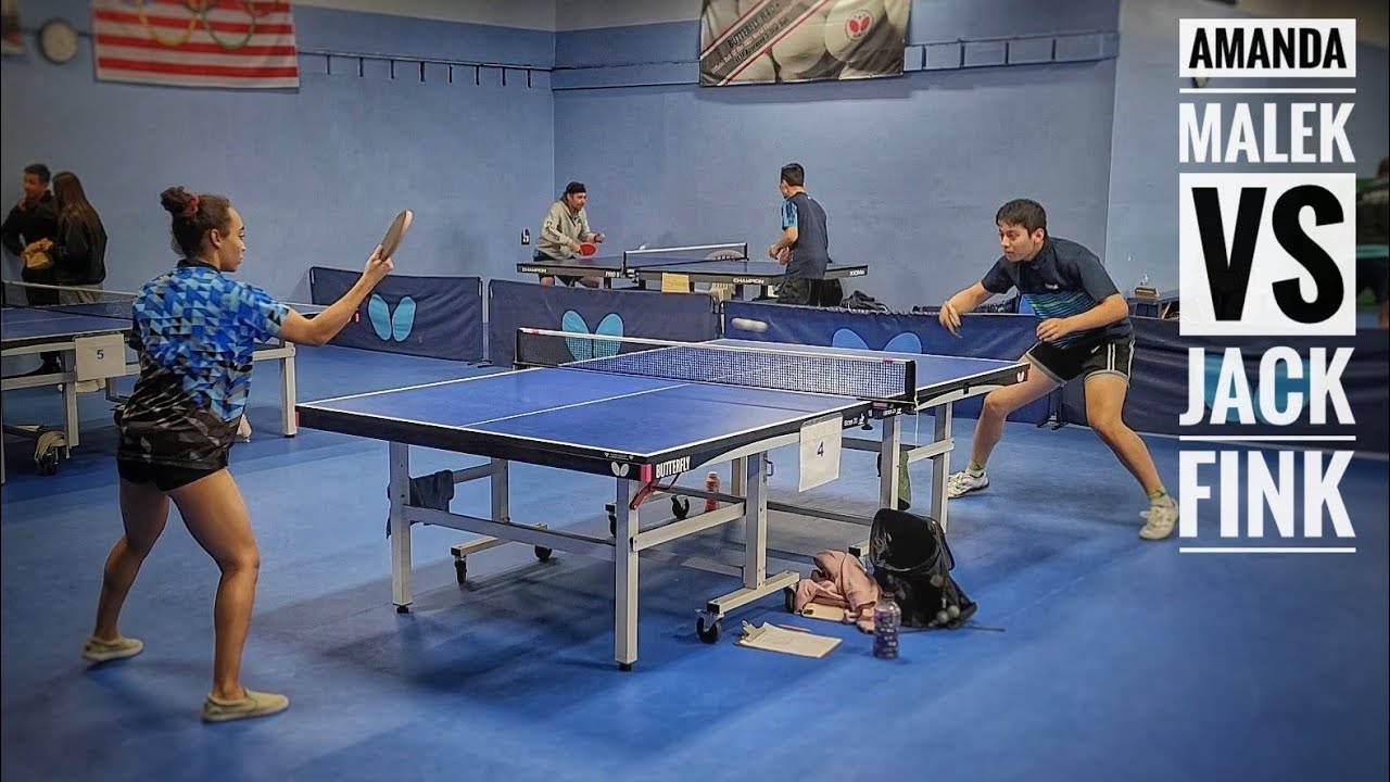 Amanda Malek (2164) vs Jack Fink (1697) // LATTA Butterfly Open U2550 ...