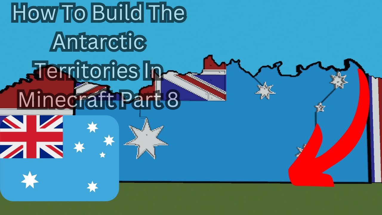 How To Build The Antarctic Territories In Minecraft Part 8 - YouTube