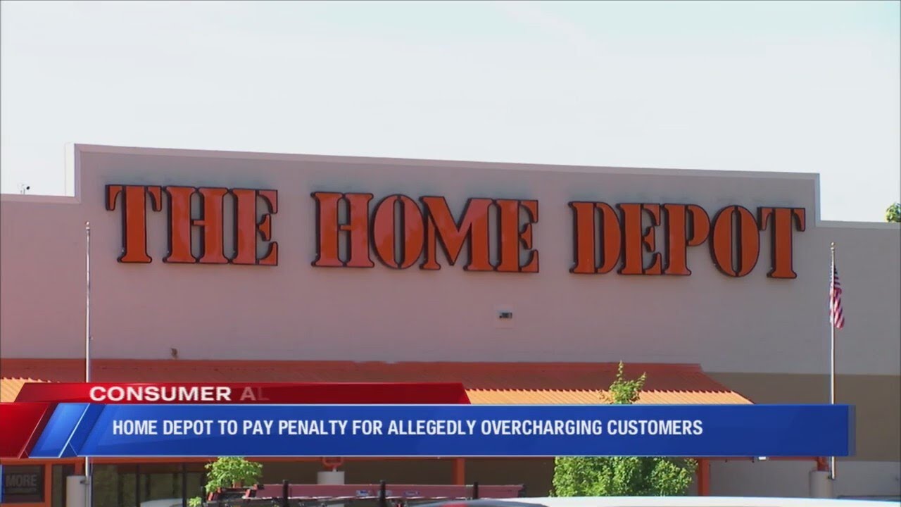 Home Deport to pay penalty for allegedly overcharging customers - YouTube