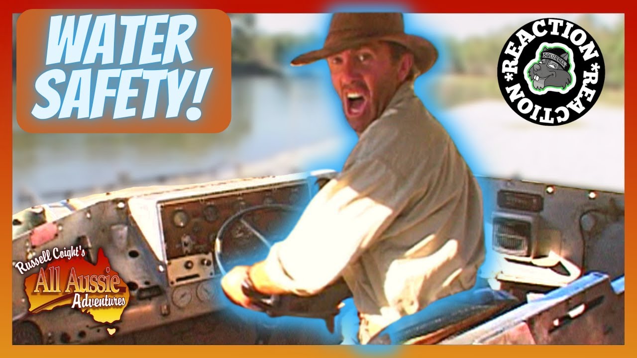 American Reacts To Russell Coight Teaches You Water Safety | All Aussie ...