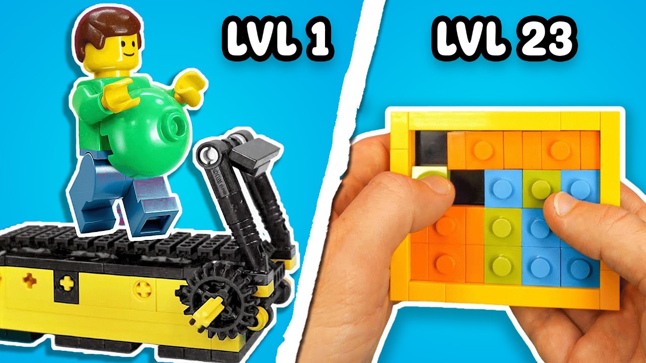 Je construis 🔝 des créations LEGO à cent de QI - YouTube