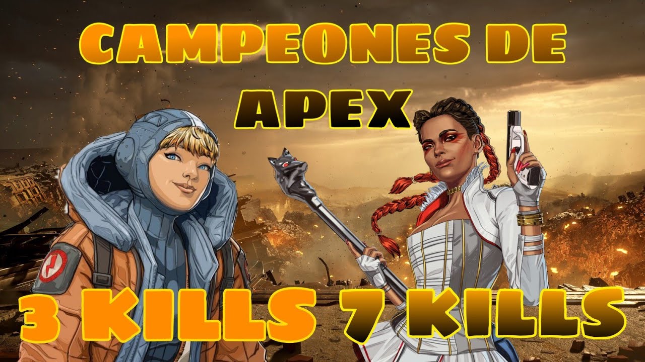 Apex Legends 7 Kills 3 Kills Combinacion Wattson And Loba Youtube