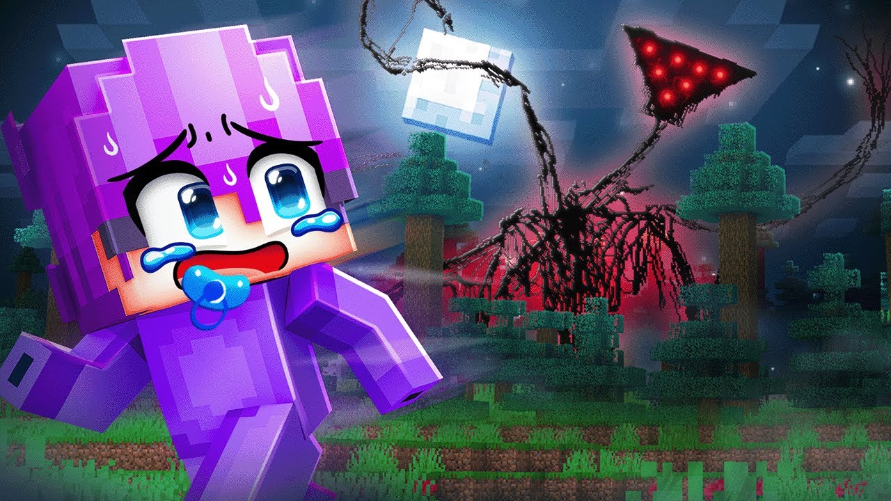 Playing As THE BROKEN SCRIPT To Troll Baby Dash in Minecraft… - YouTube