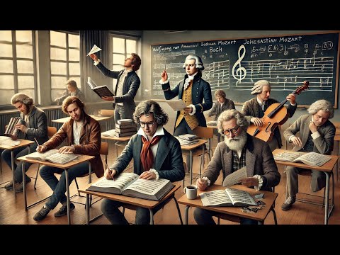 1 hour of Classical Music (Mozart-Bach-Beethoven-Pach)