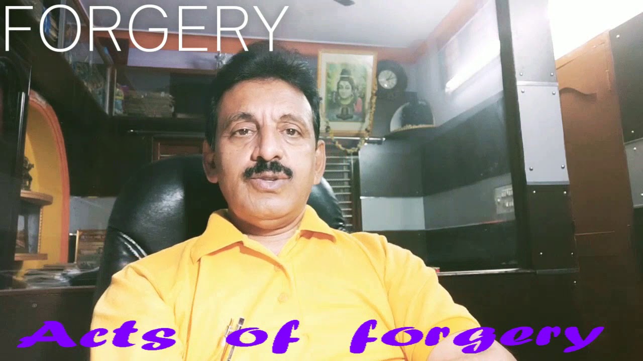 Forgery - YouTube