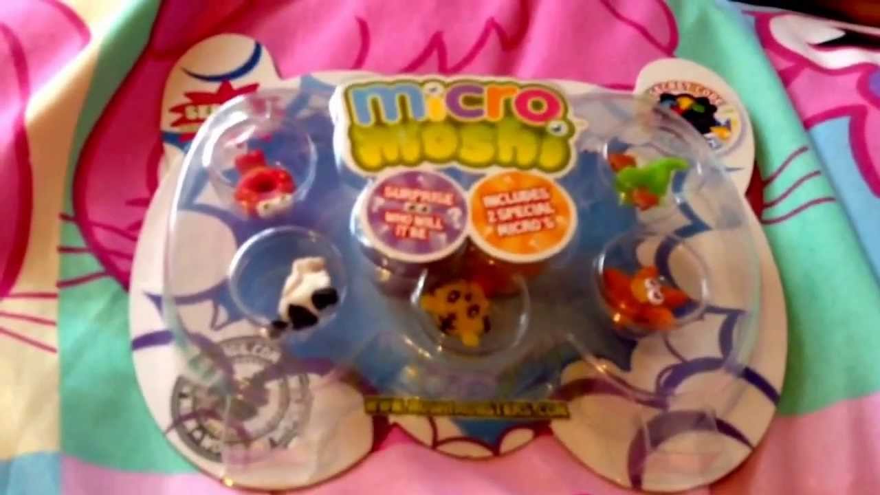 Moshi monsters micro moshi series 1 opening - YouTube