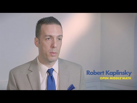 Robert Kaplinsky: It's not important how quickly you solve a problem. - YouTube