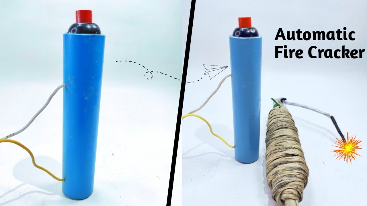 This device fires crackers Automatically 💣|| automatic fire crackers💥 ...