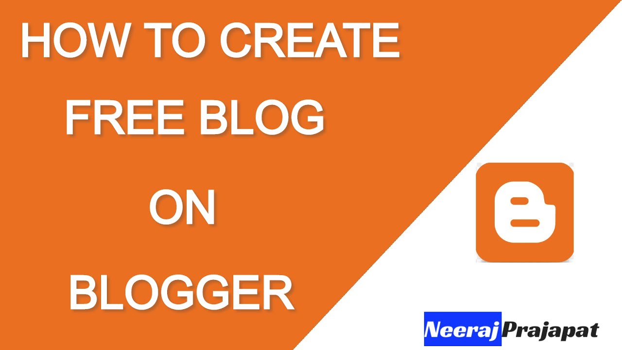 How To Create a Blog For Free on Blogger & Make Money Online - YouTube